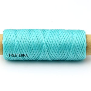 10yards - 1mm Waxed Polyester Cord, Flat Waxed Thread, Braided Beading ...