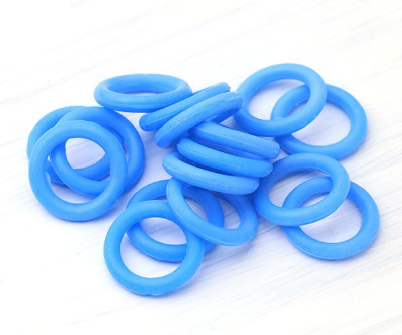 12mm Silicone Spacer Rings Jump Rings Rubber Oh Rings | Etsy