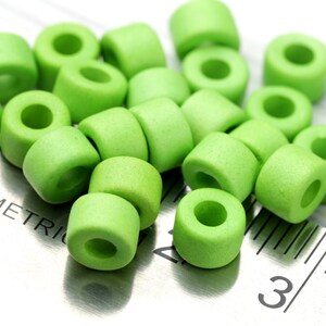 6x4mm Mini Tube Beads, Tube Spacer Beads, Small, Tiny Ceramic Tube ...