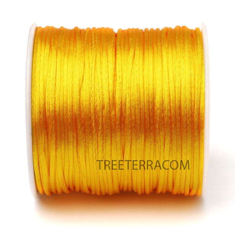 1mm Satin Cord Faux Silk Cord Rattail Silk Cord Nylon - Etsy Singapore