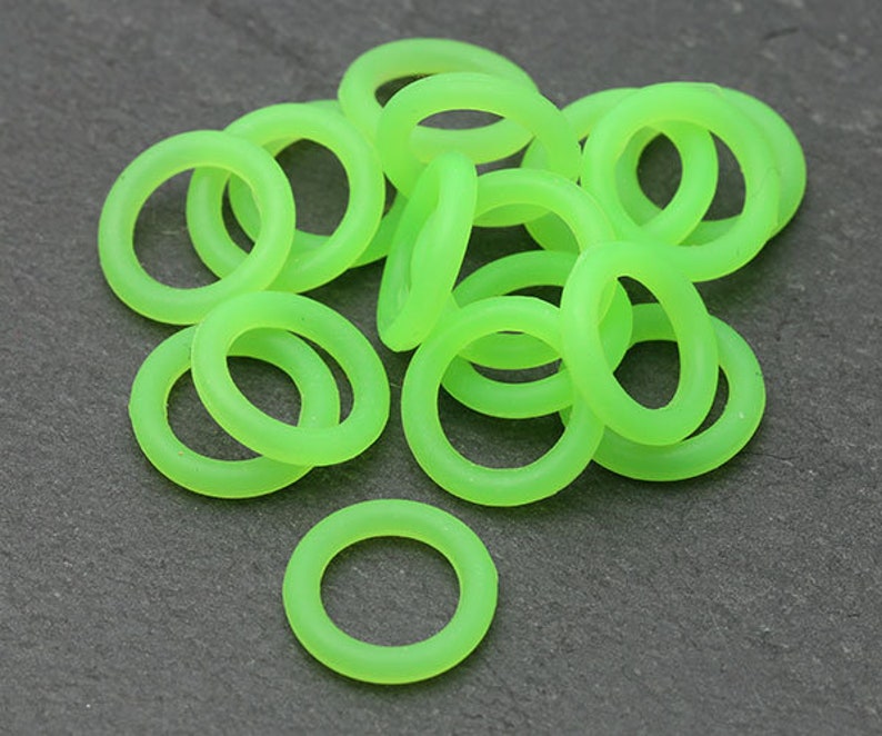 12mm Silicone Spacer Rings Jump Rings Rubber Oh Rings - Etsy