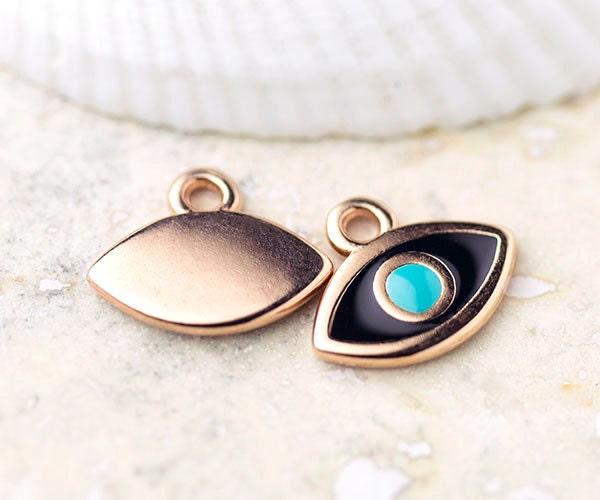 Small Eye Charm, Evil Eye Charm, Protection Amulet, Protection Charm ...
