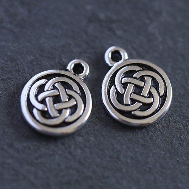 Celtic Knot Charms - Etsy