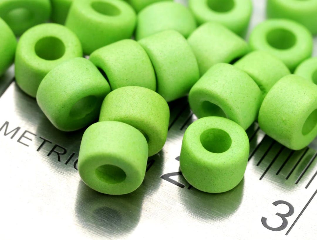 6x4mm Mini Tube Beads, Tube Spacer Beads, Small, Tiny Ceramic Tube ...