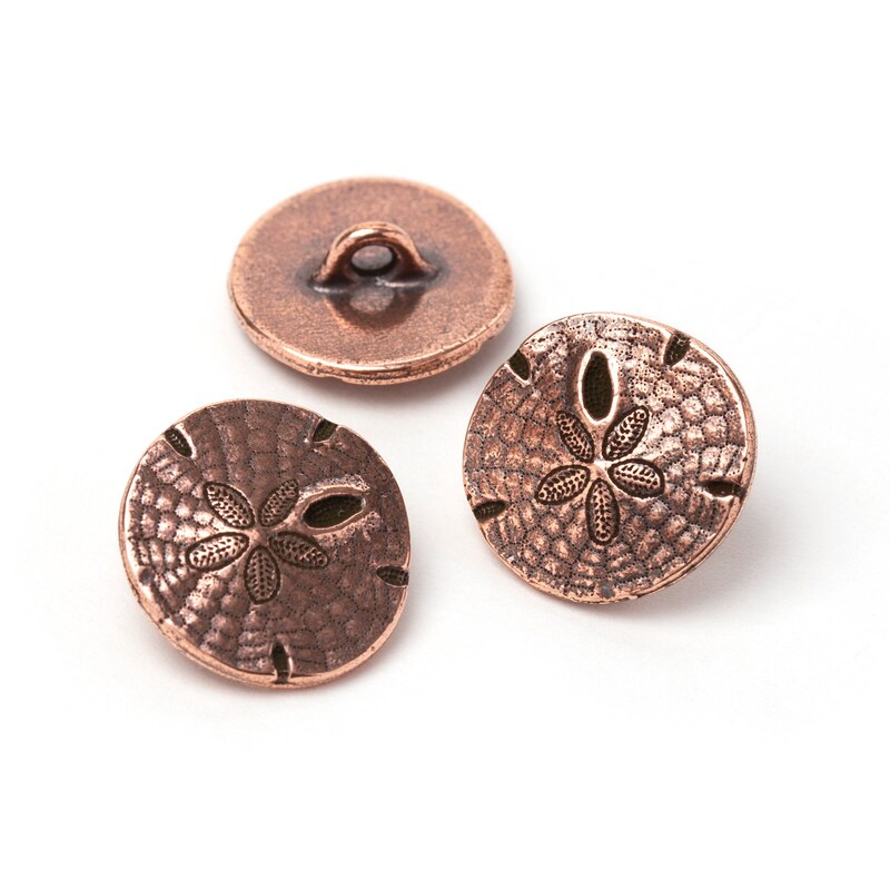 Copper Buttons - Etsy