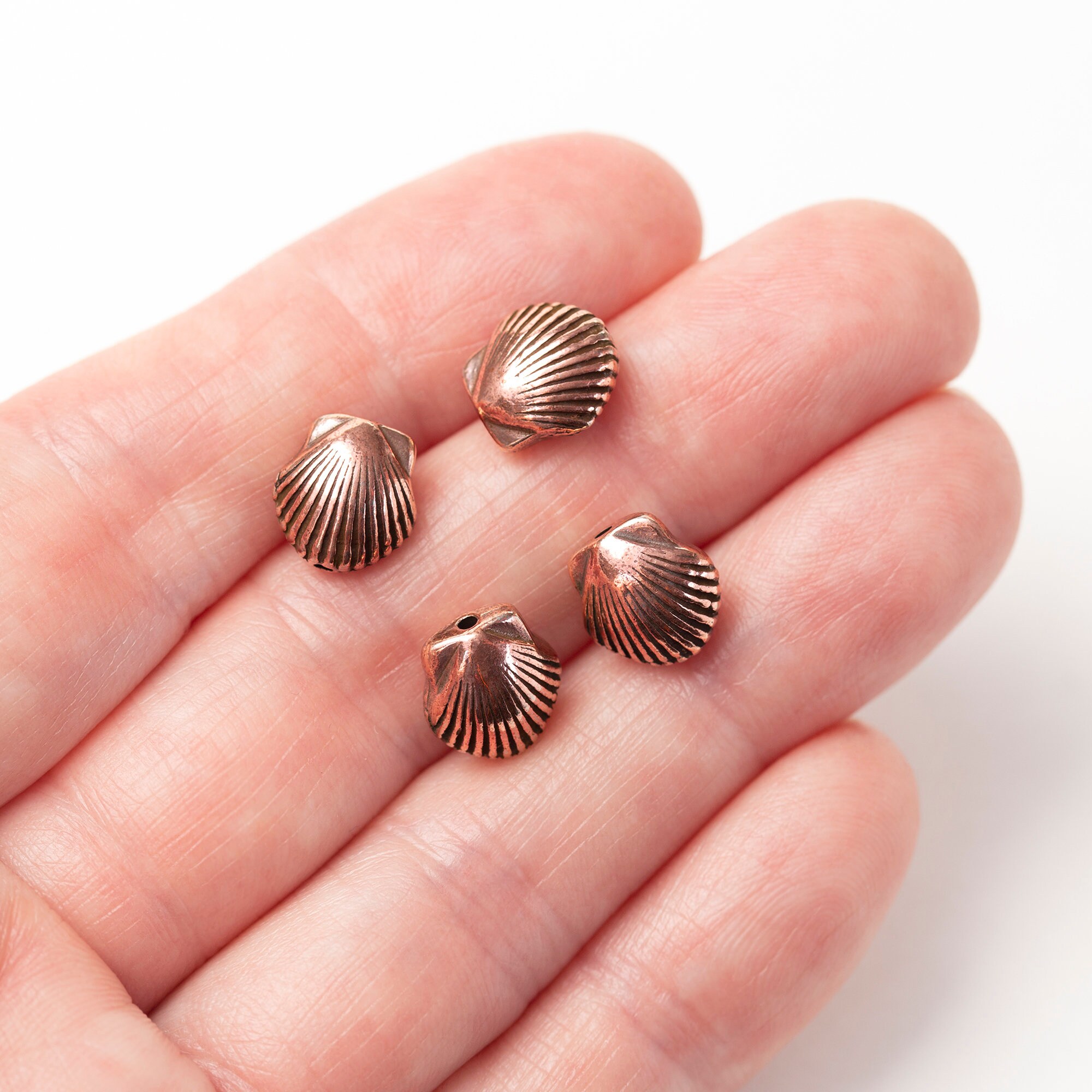 Small Shell Beads, Ocean, Sea, Nautical Beads, Tierracast Seashell ...