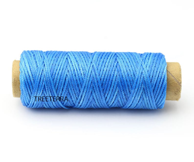 44yards 1mm Waxed Polyester Cord Flat Waxed Thread Braided - Etsy Canada