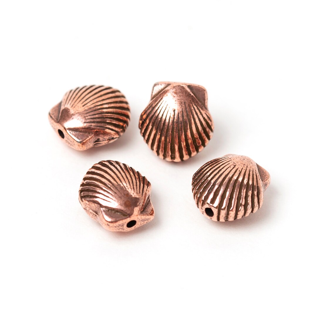 Small Shell Beads, Ocean, Sea, Nautical Beads, Tierracast Seashell ...