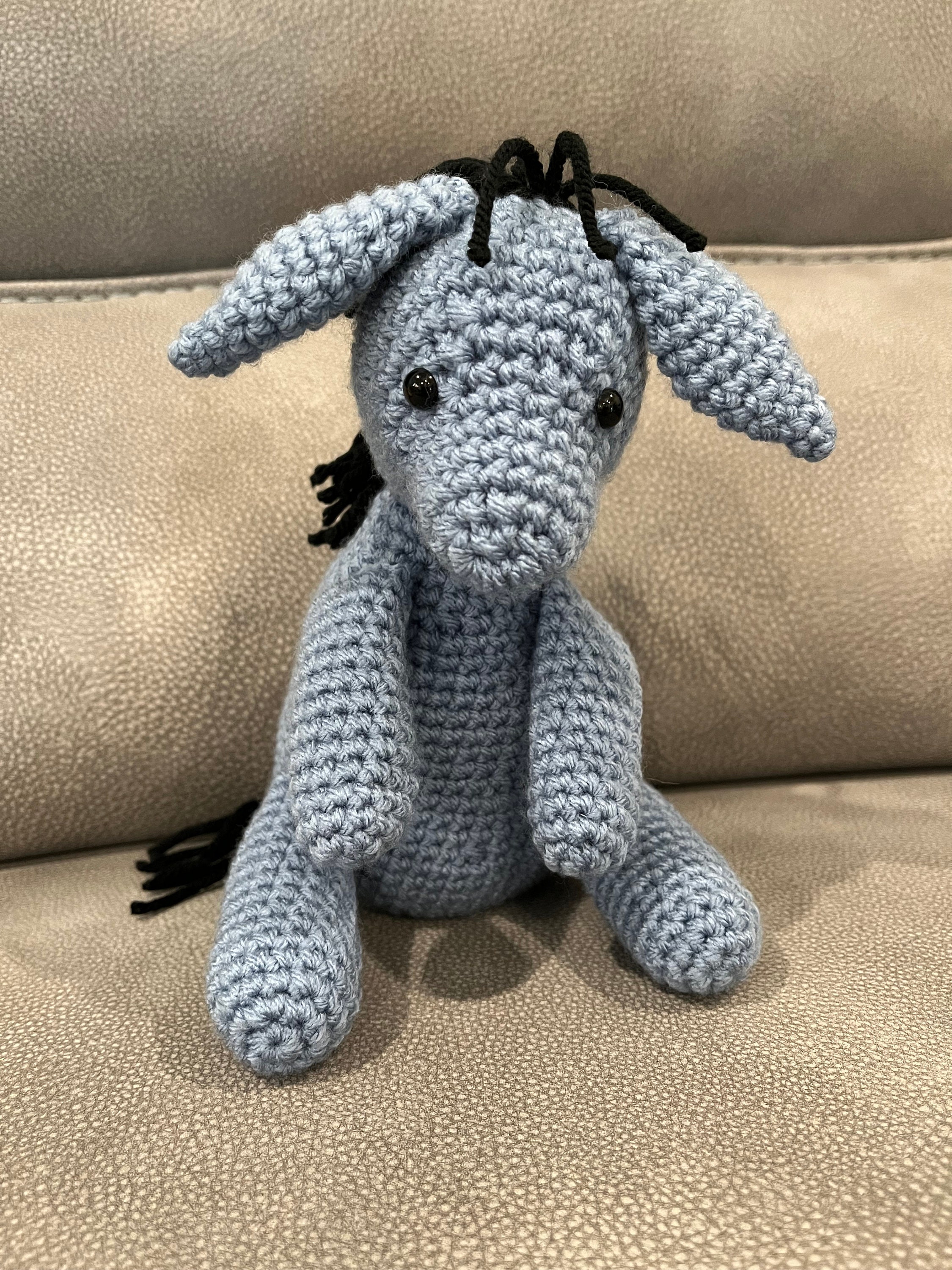 Vintage Eeyore Crochet Pattern - Etsy