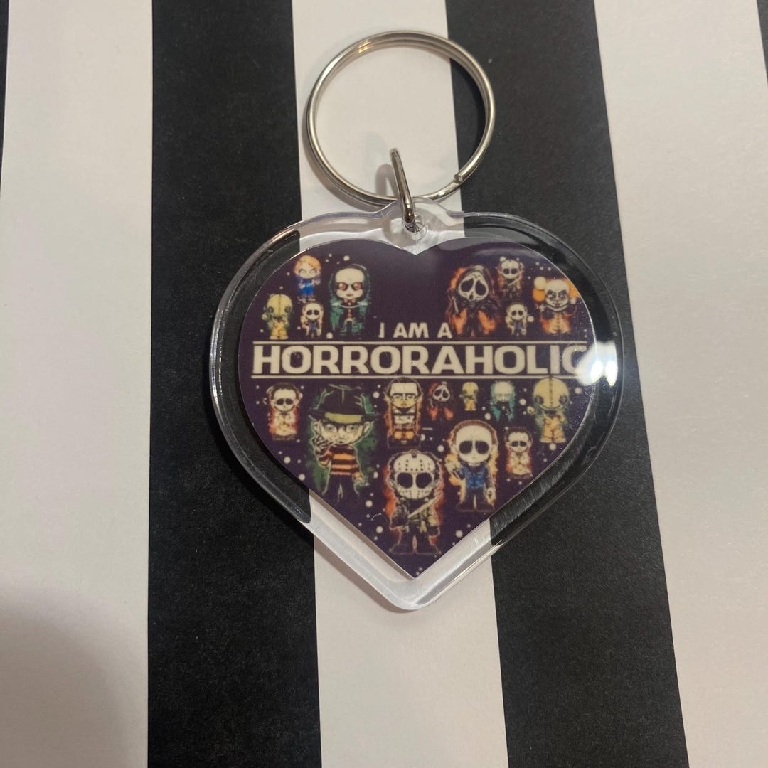 Horror Key Chain Slasher Stocking Stuffer - Etsy
