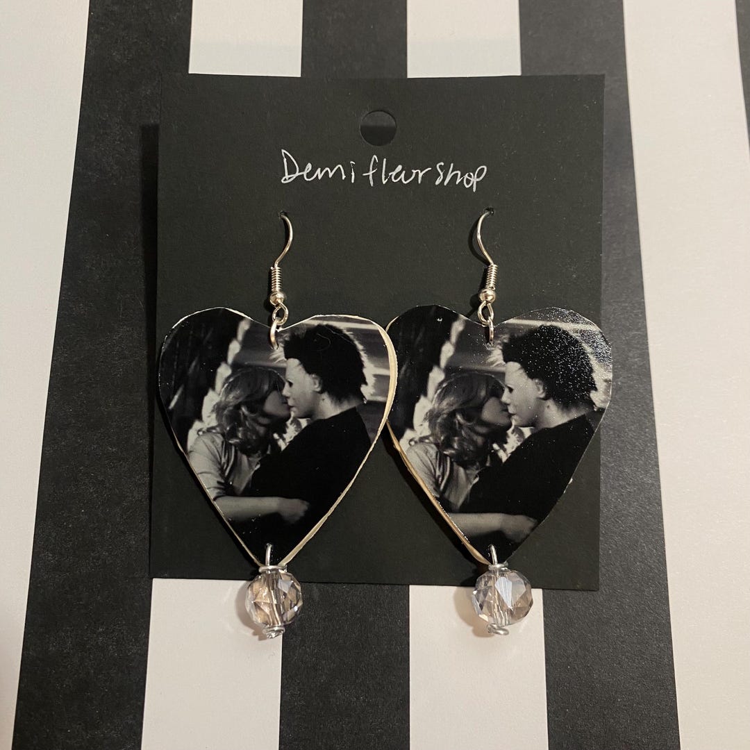 Michael Myers Earrings Horror Movie Slasher Stocking Stuffers - Etsy