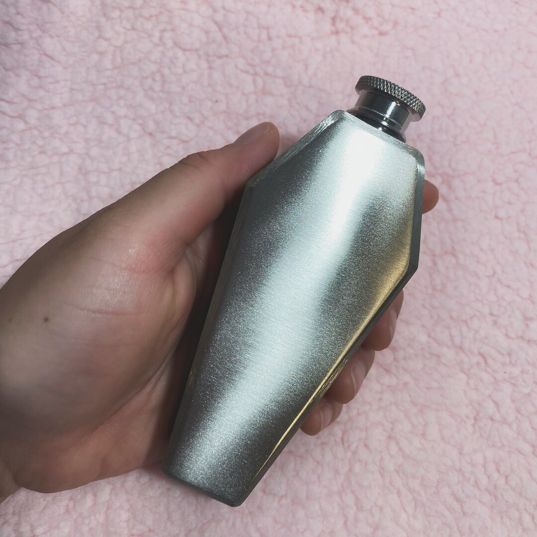 Coffin Flask Metal Spooky Kitchen Accessories Alcohol Cup - Etsy