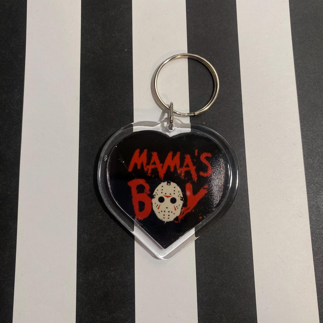 Horror Key Chain Jason Voorhees Slasher Stocking Stuffer Comedy - Etsy
