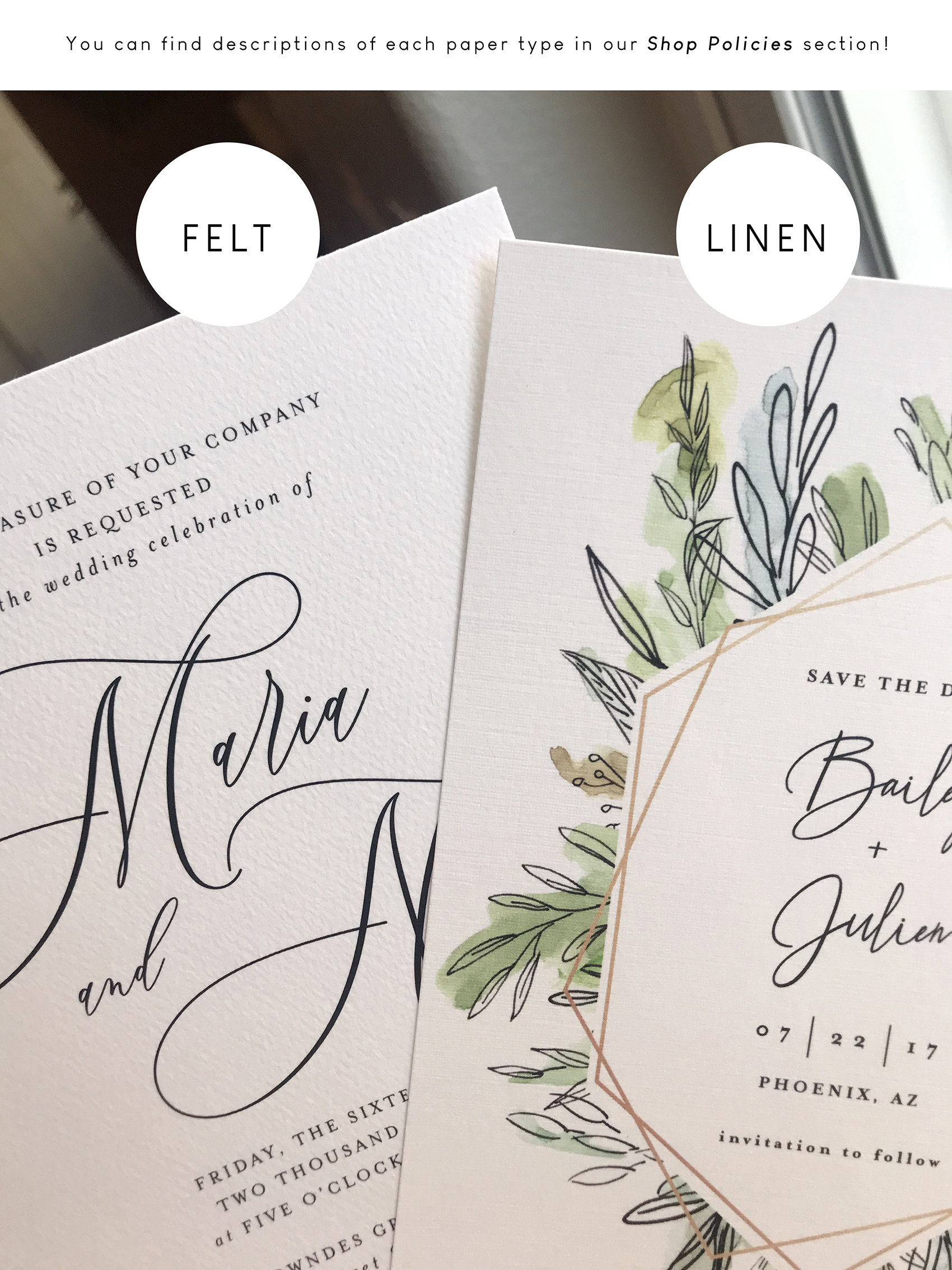 Minimalist Wedding Invitation Simple Black and White Wedding | Etsy