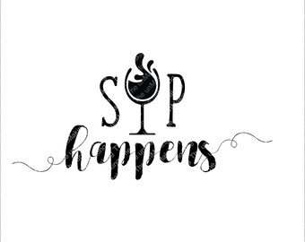Wine svg | Etsy