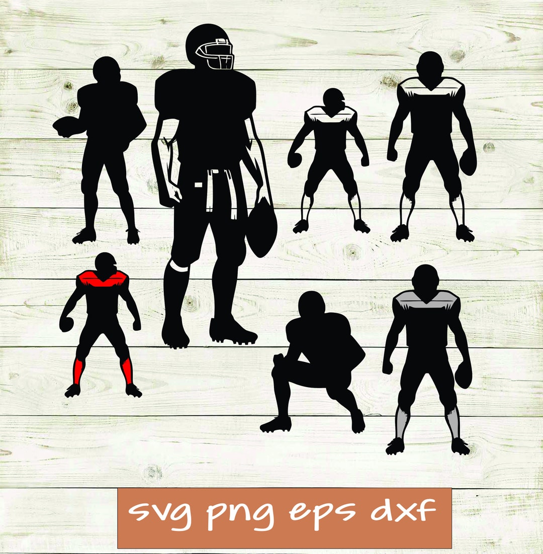 Football Player Svg, Football Jersey Svg, Football Svg, Svg Design ...