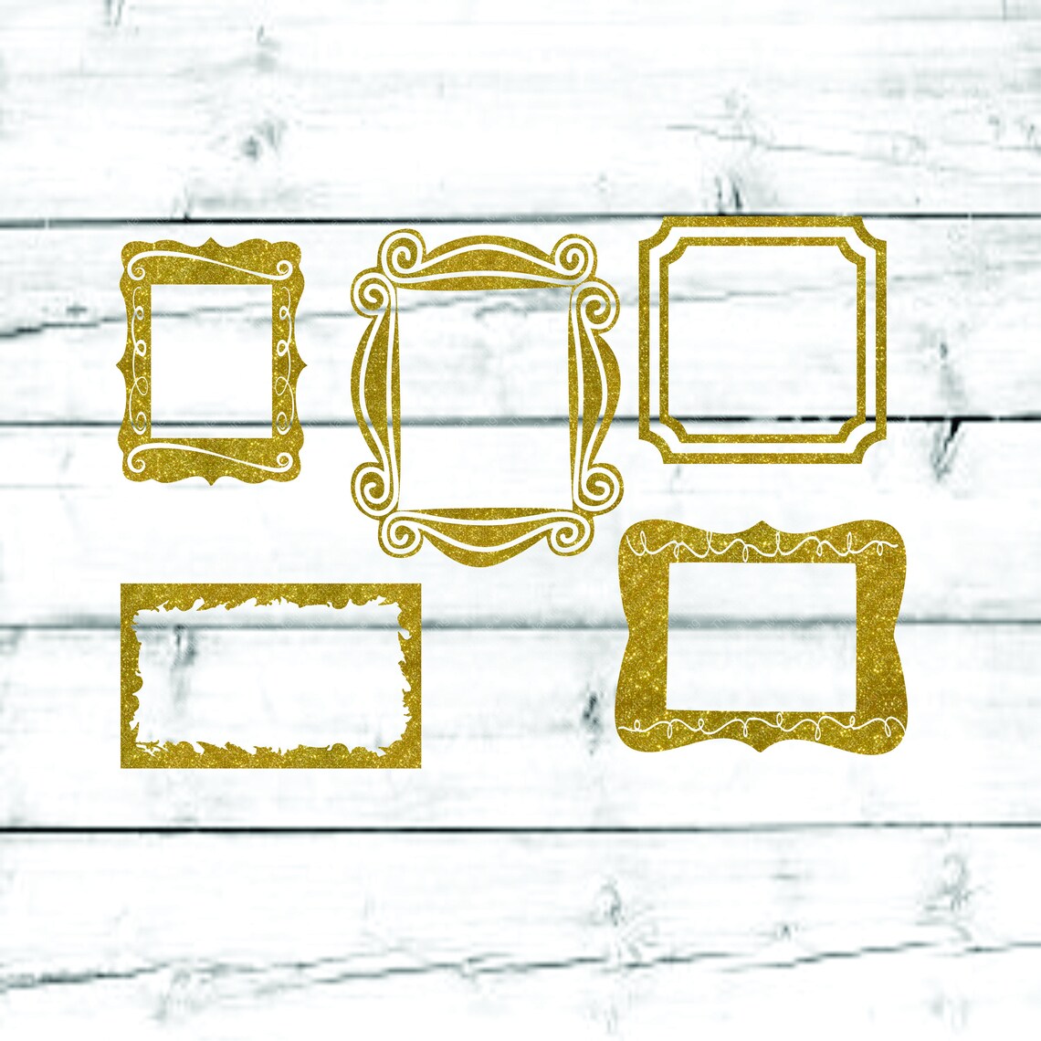 Picture Frame Svg Png Dxf Clipart for Cricut and Silhouette - Etsy