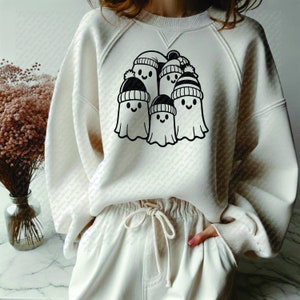 Ghost Family Bundle Svg, Halloween Svg, Ghost Svg, Spooky Svg, Family ...