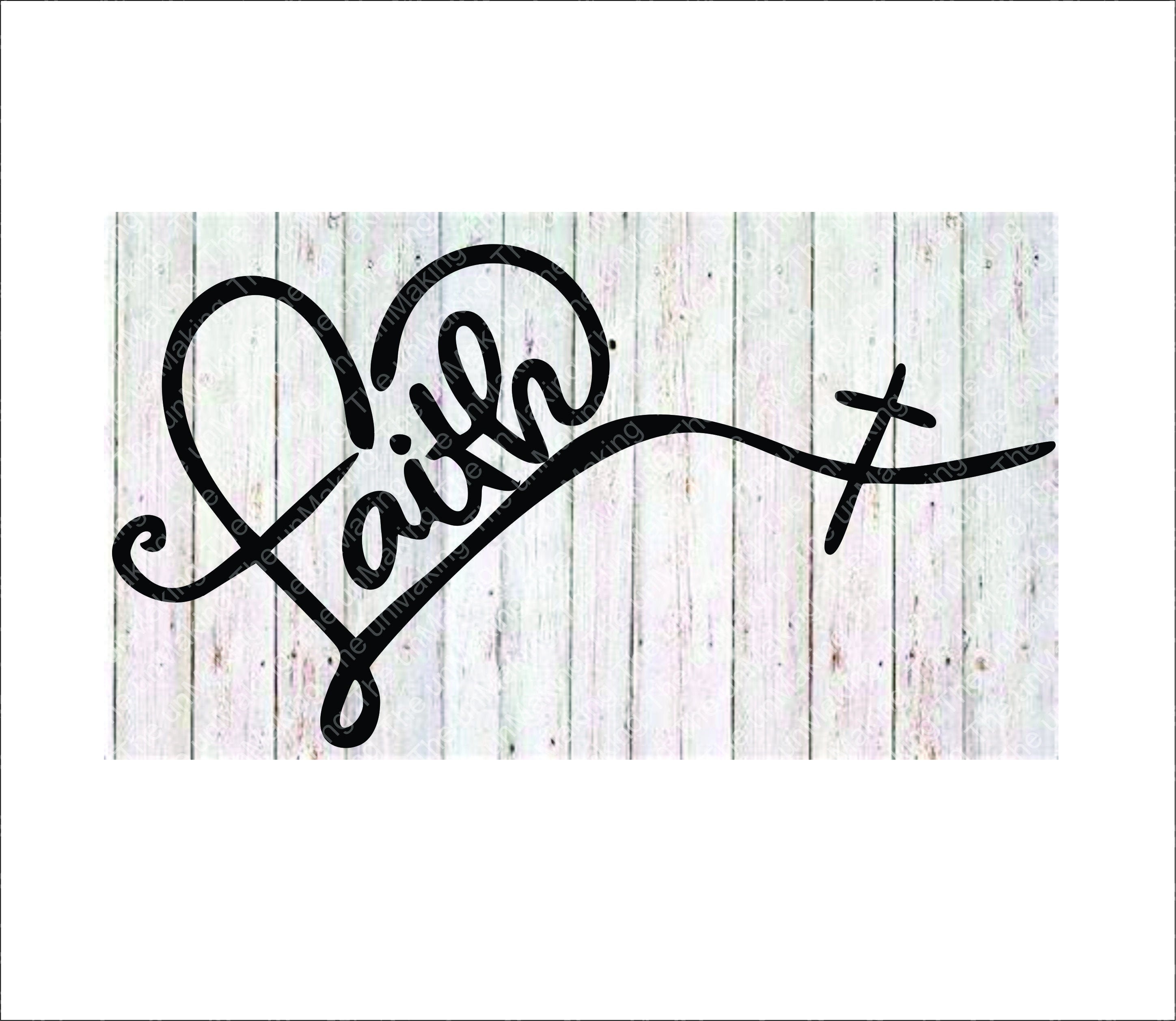 Faith Heart Svg, Faith Heart Cut File, Faith Heart Clipart, Faith Svg ...