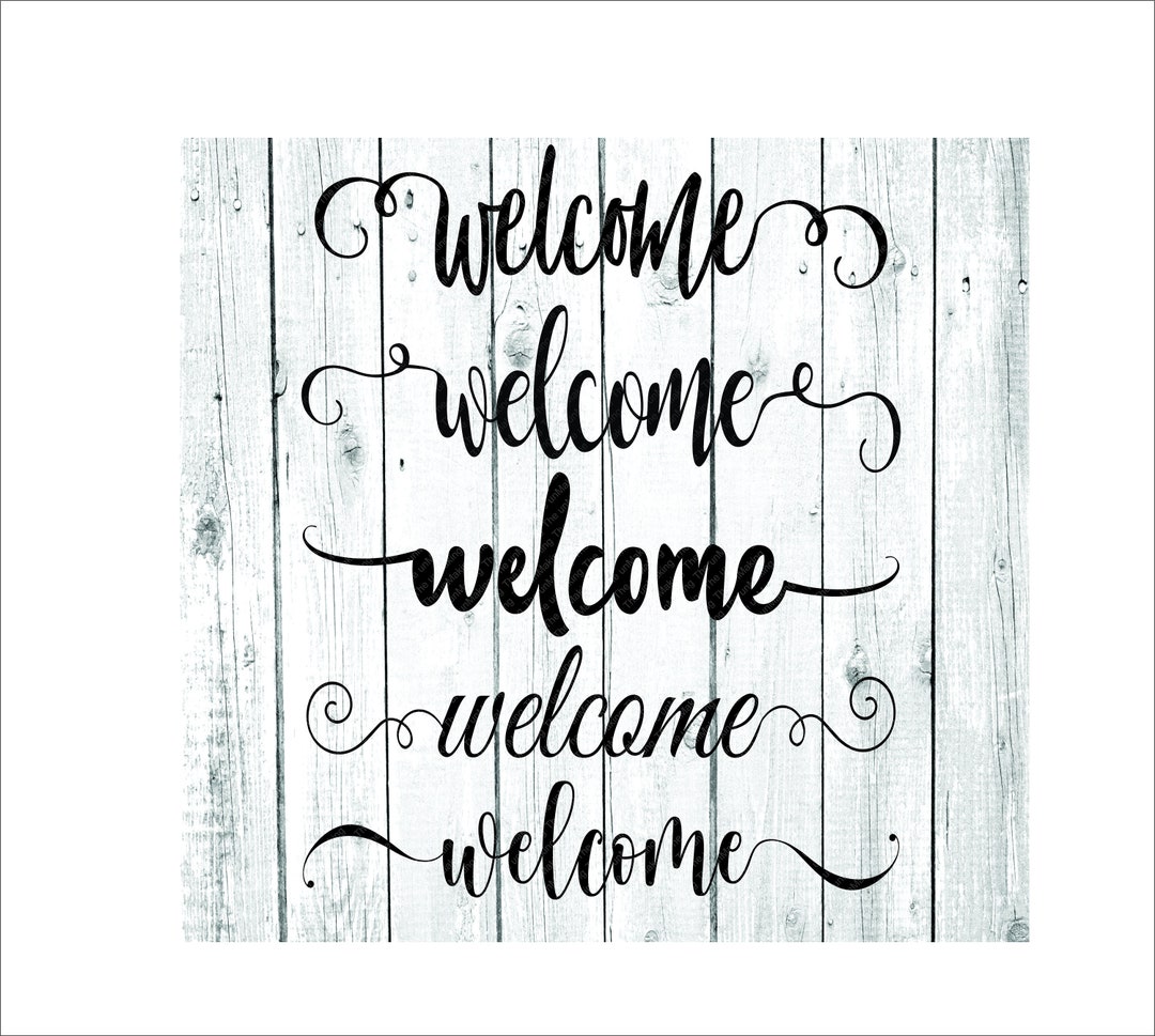 Welcome Sign SVG Bundle Quotes Svg File for Cricut Sayings - Etsy Canada
