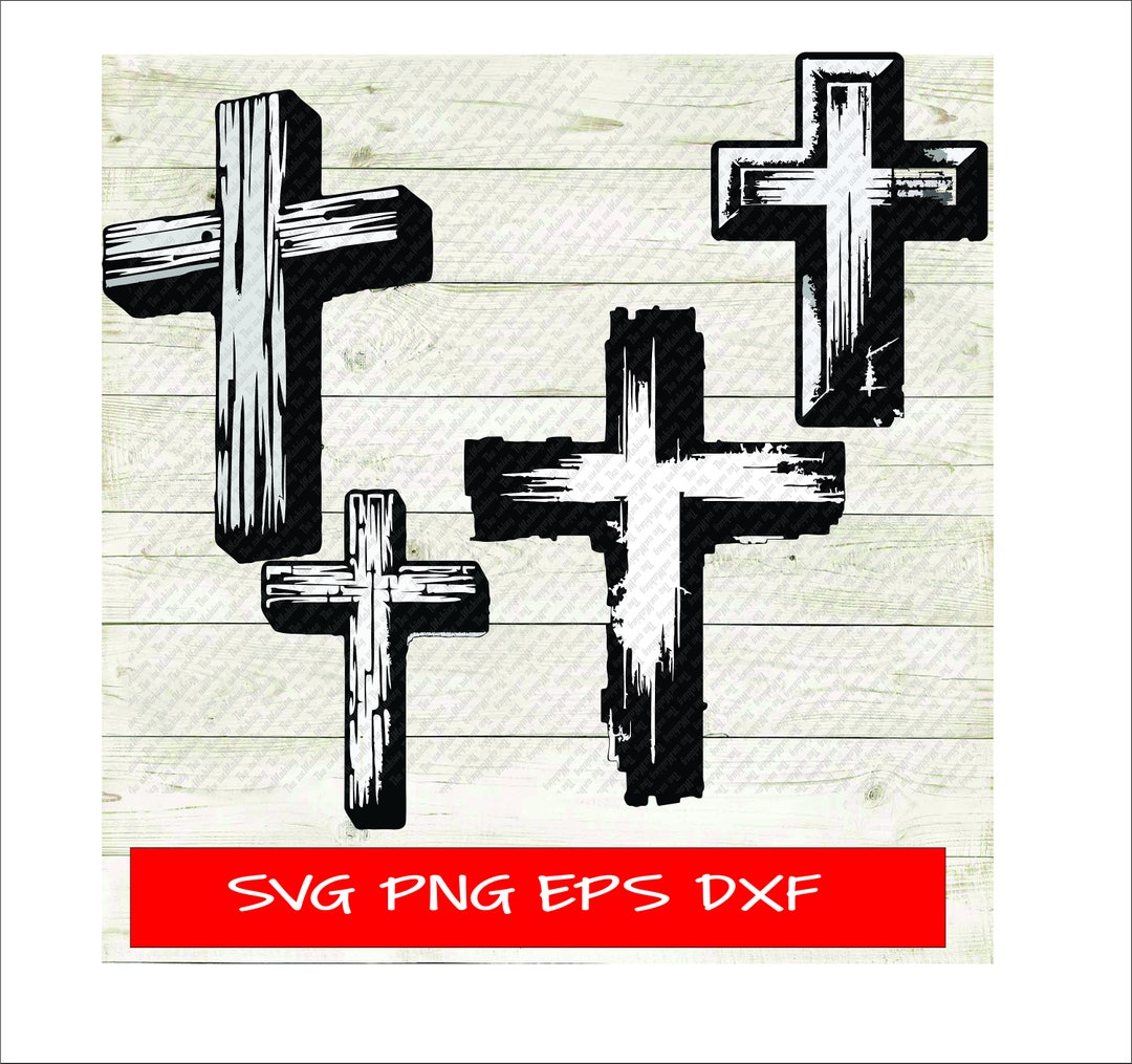 Cross SVG, Cross Bundle SVG, Old Rugged Crosses SVG, Religious Svg ...
