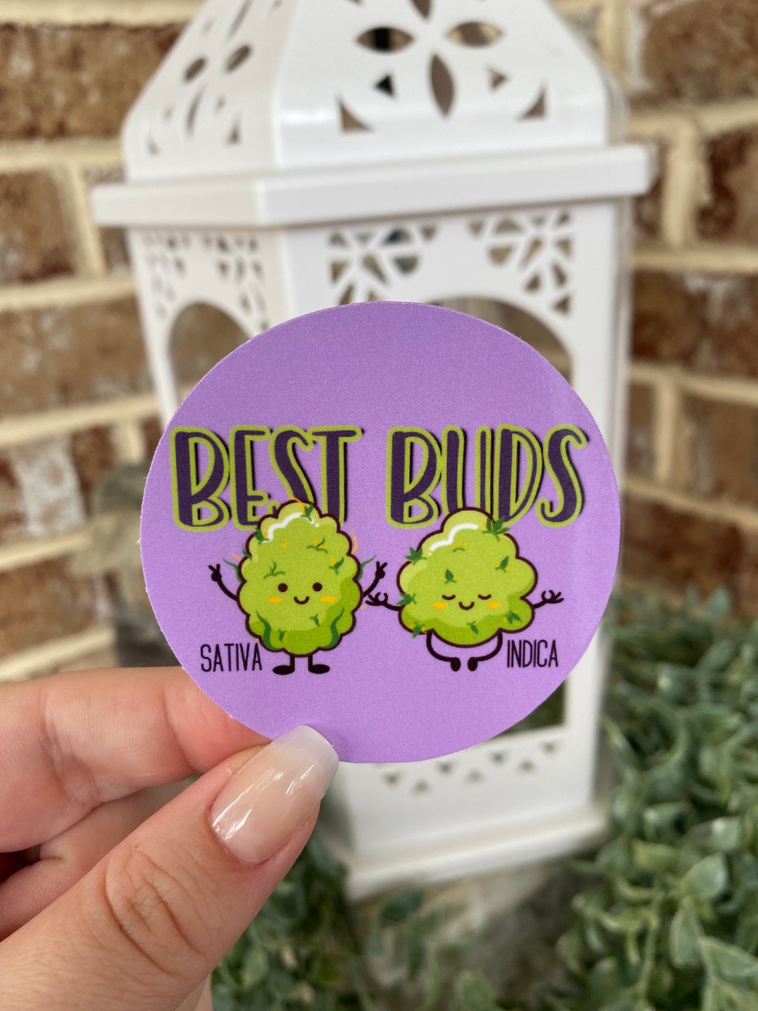 Best Buds 420 Sticker Weed Sticker Stoner Aesthetic Gift for Stoners ...