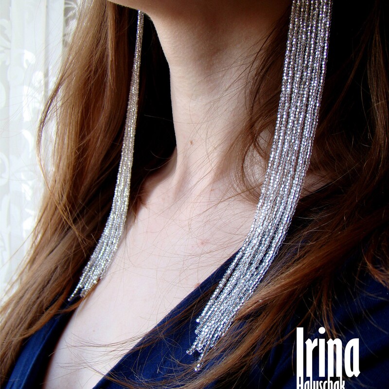 Long Earrings - Etsy