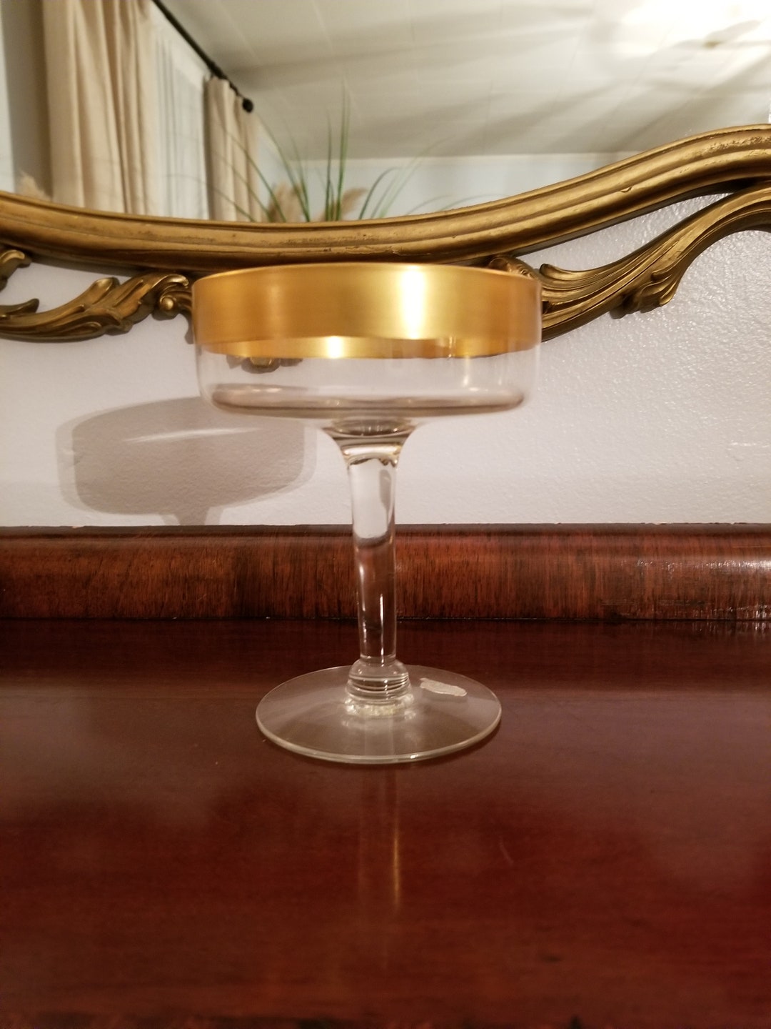 Brushed Gold Compote - Etsy