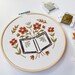 Book Lover No.1 Embroidery Pattern // Bookish Embroidery Pattern // DIY ...