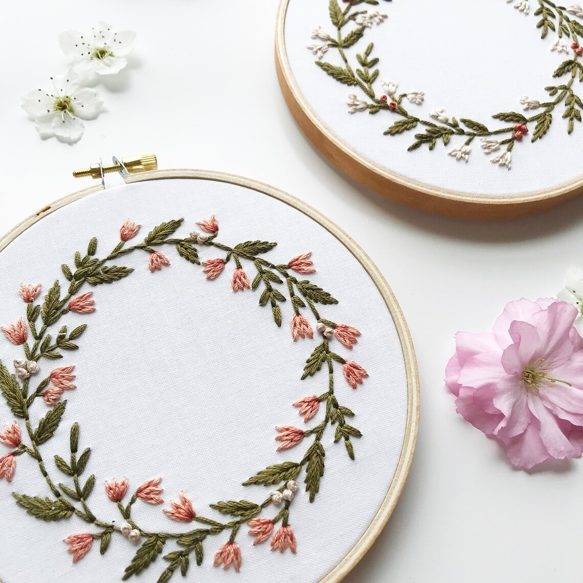 May Floral Embroidery Pattern // Lily Embroidery Pattern // DIY ...
