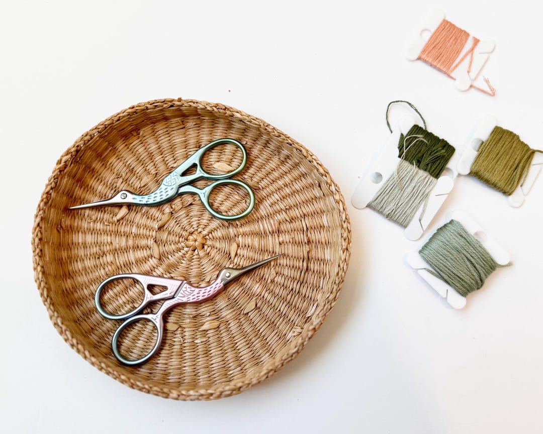 Stork Embroidery Scissors, Embroidery Snips, Sewing Scissors ...