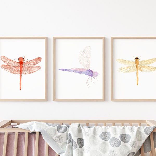 Dragonfly Wall Art - Etsy