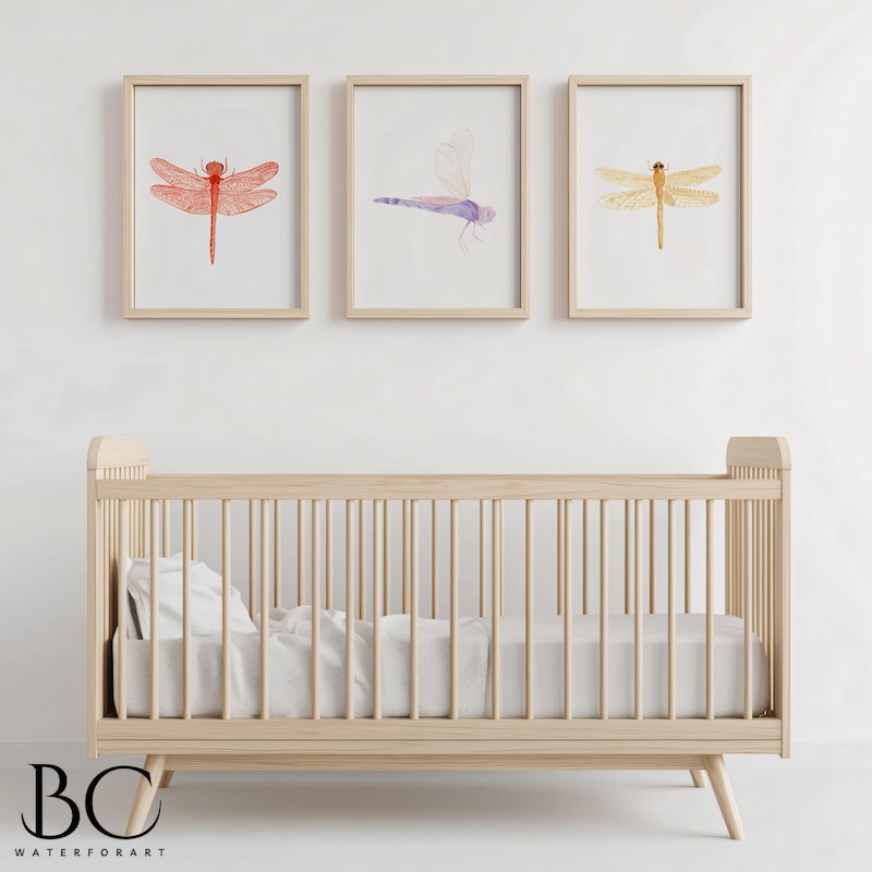 Dragonfly Wall Art - Etsy