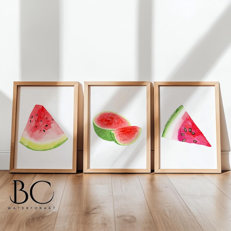 Watermelon Print - Etsy