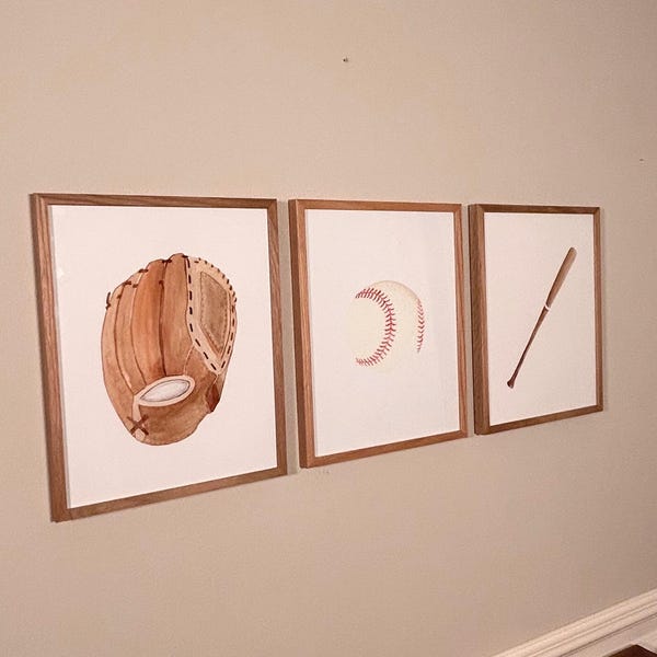 Baseball Artwork - Etsy