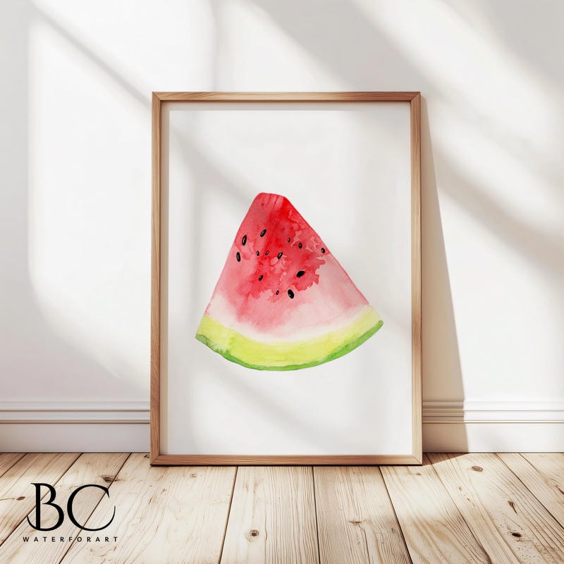 Watermelon Print - Etsy