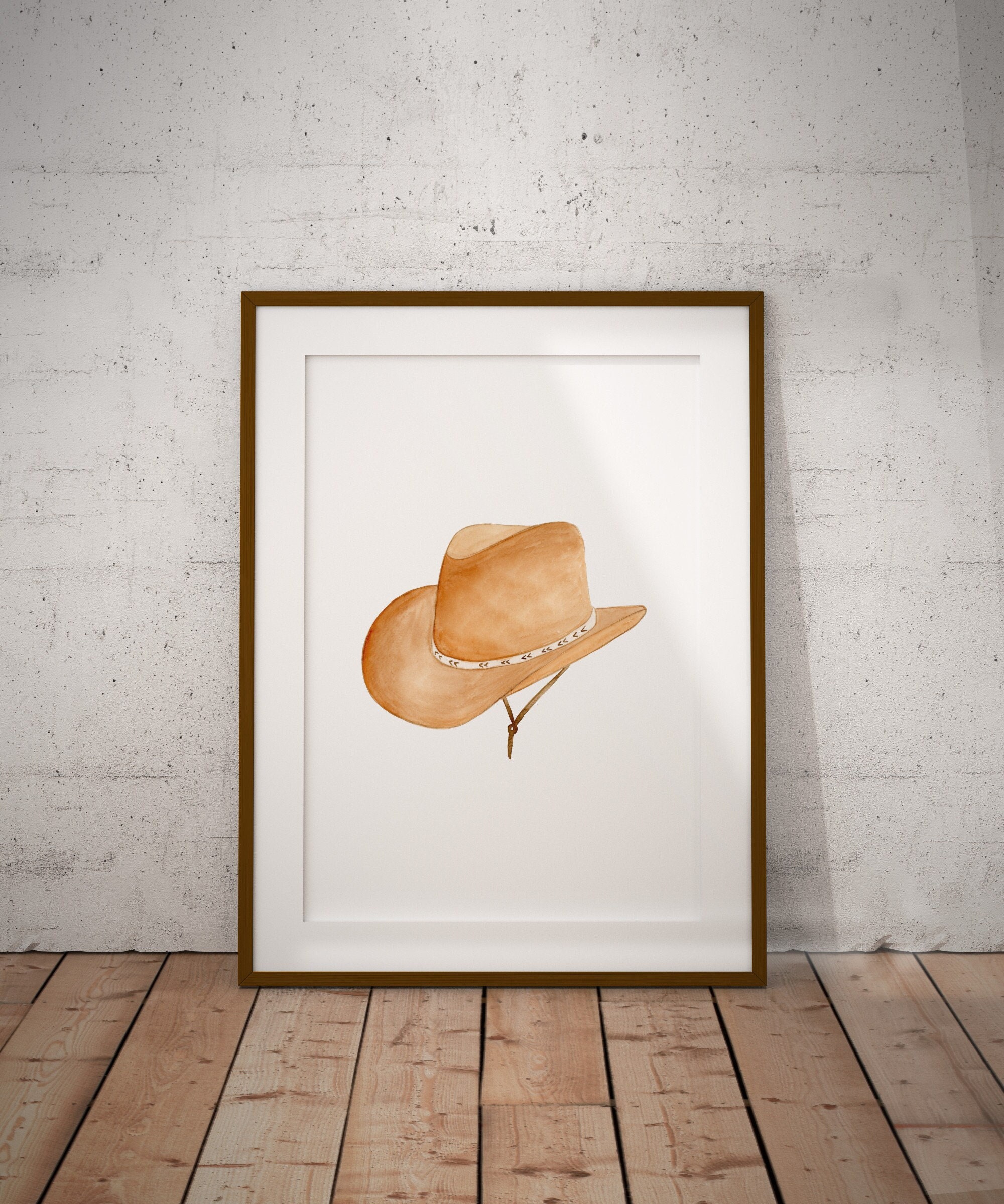 Cowboy Hat Painting
