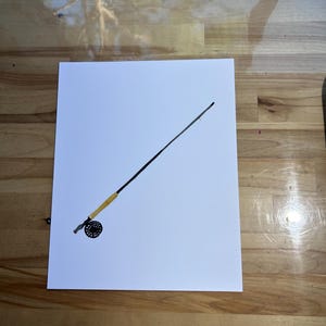 Watercolor Fly Fishing Art Print Set, Fishing Decor, Fishing Wall ...