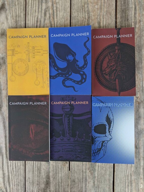 RPG Campaign Planner Notebook Dungeons and Dragons | Etsy