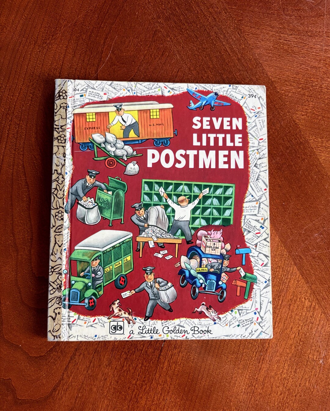 Vintage "seven Little Postmen" Little Golden Book (1972) - Etsy