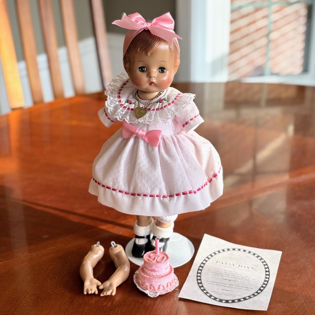 Vintage Effanbee Patsy Joan Doll 14" 1996 Collectors Edition Happy ...