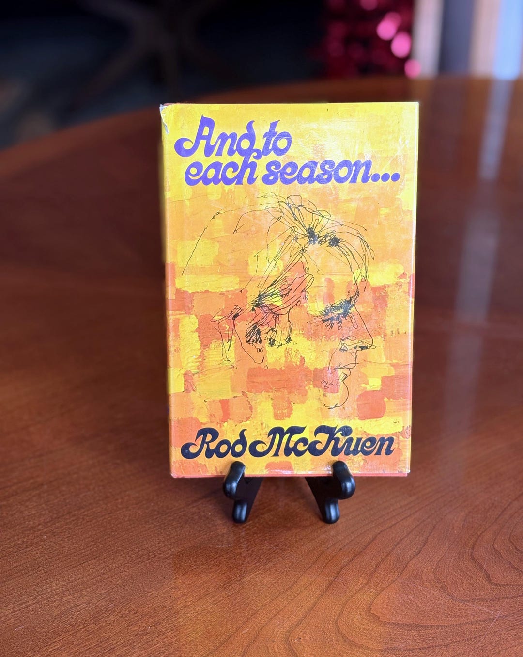 Vintage Poetry Rod Mckuen 1972 "and to Each Season" | First Printing ...