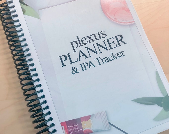 Plexus Planner and IPA Tracker - Etsy