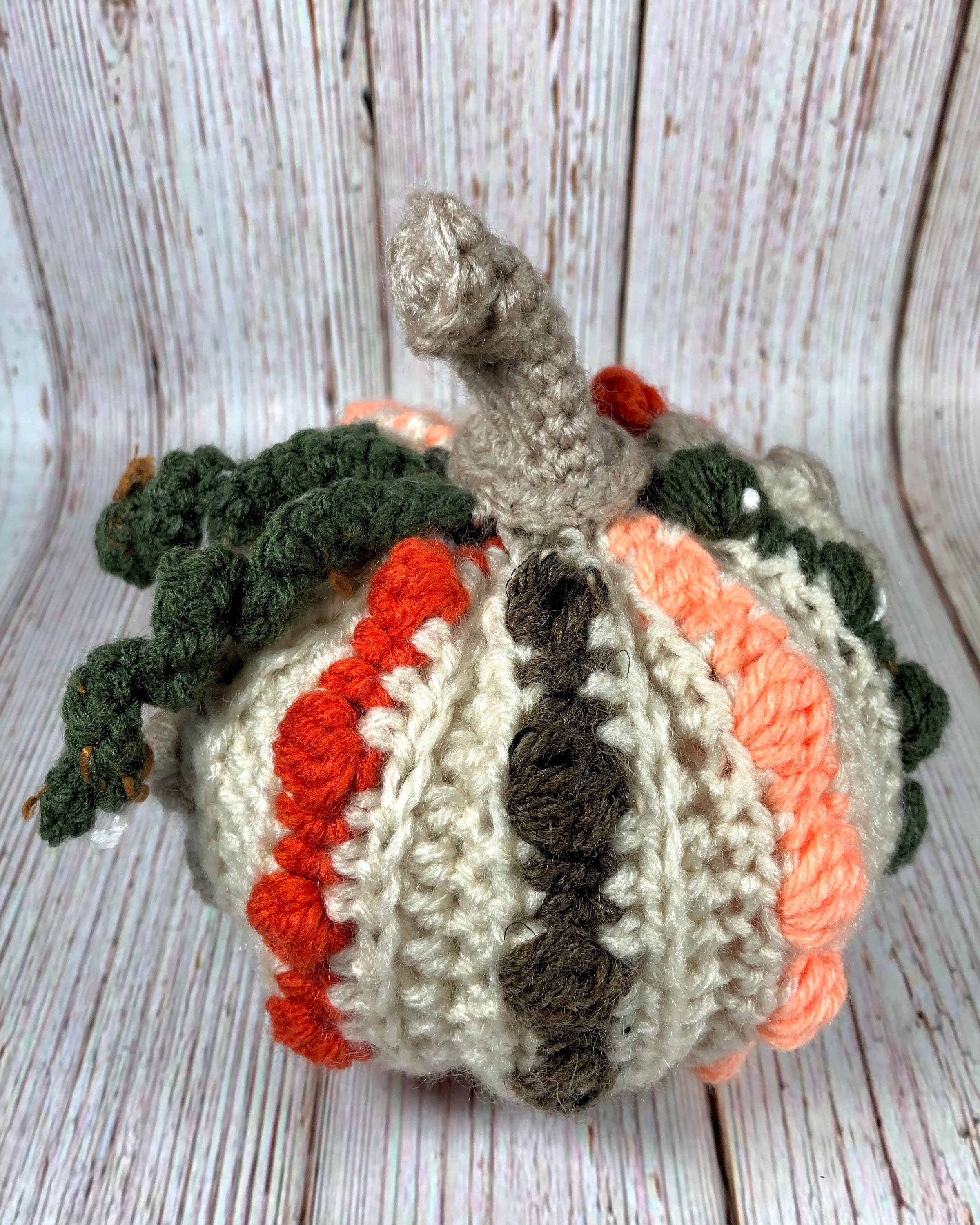 Patchwork Pumpkins in 2 Sizes Crochet Pattern Crochet Pumpkin - Etsy