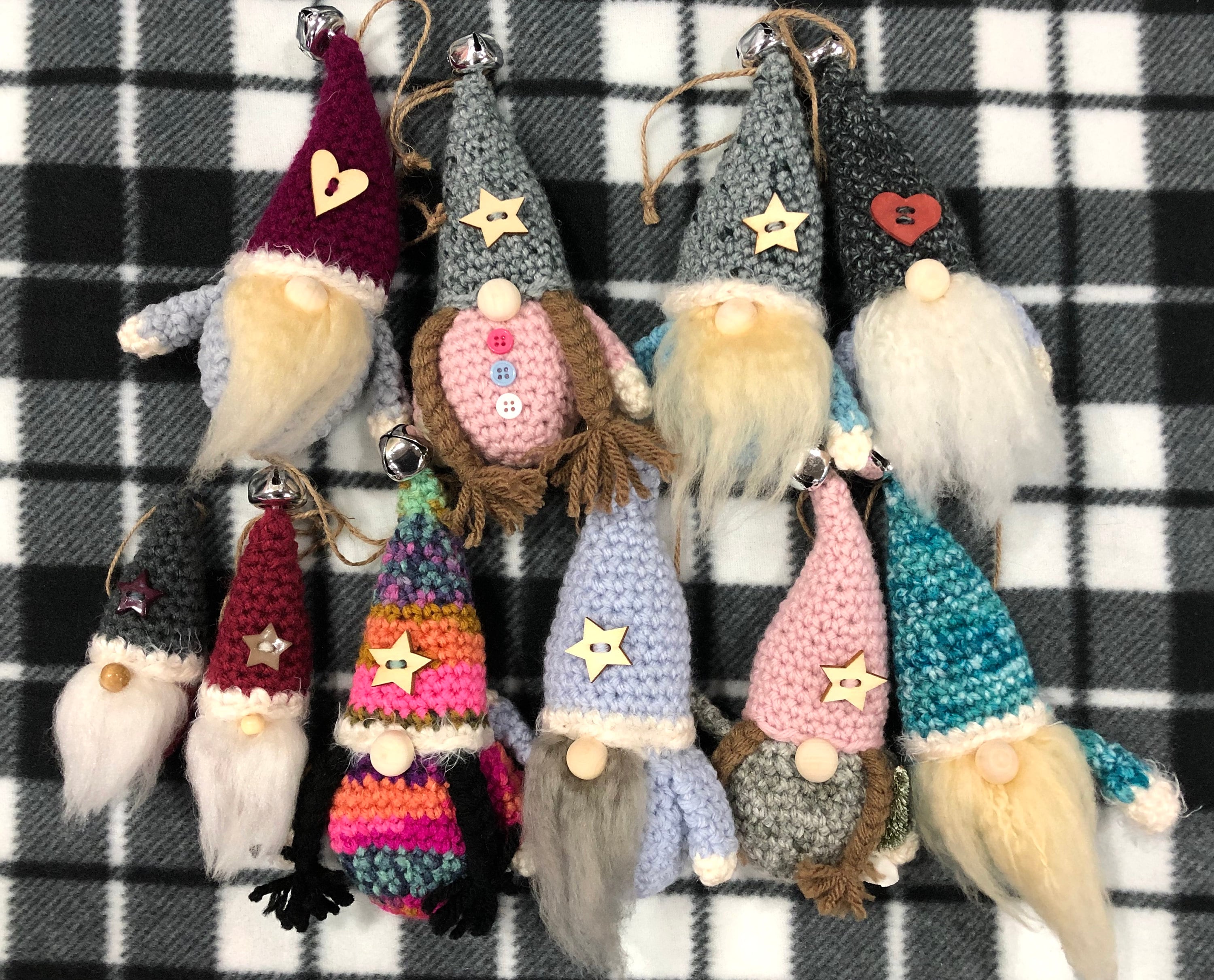 Crochet Swedish Gnome, Swedish Gnome Tomte, Winter Gnome, Scandinavian ...