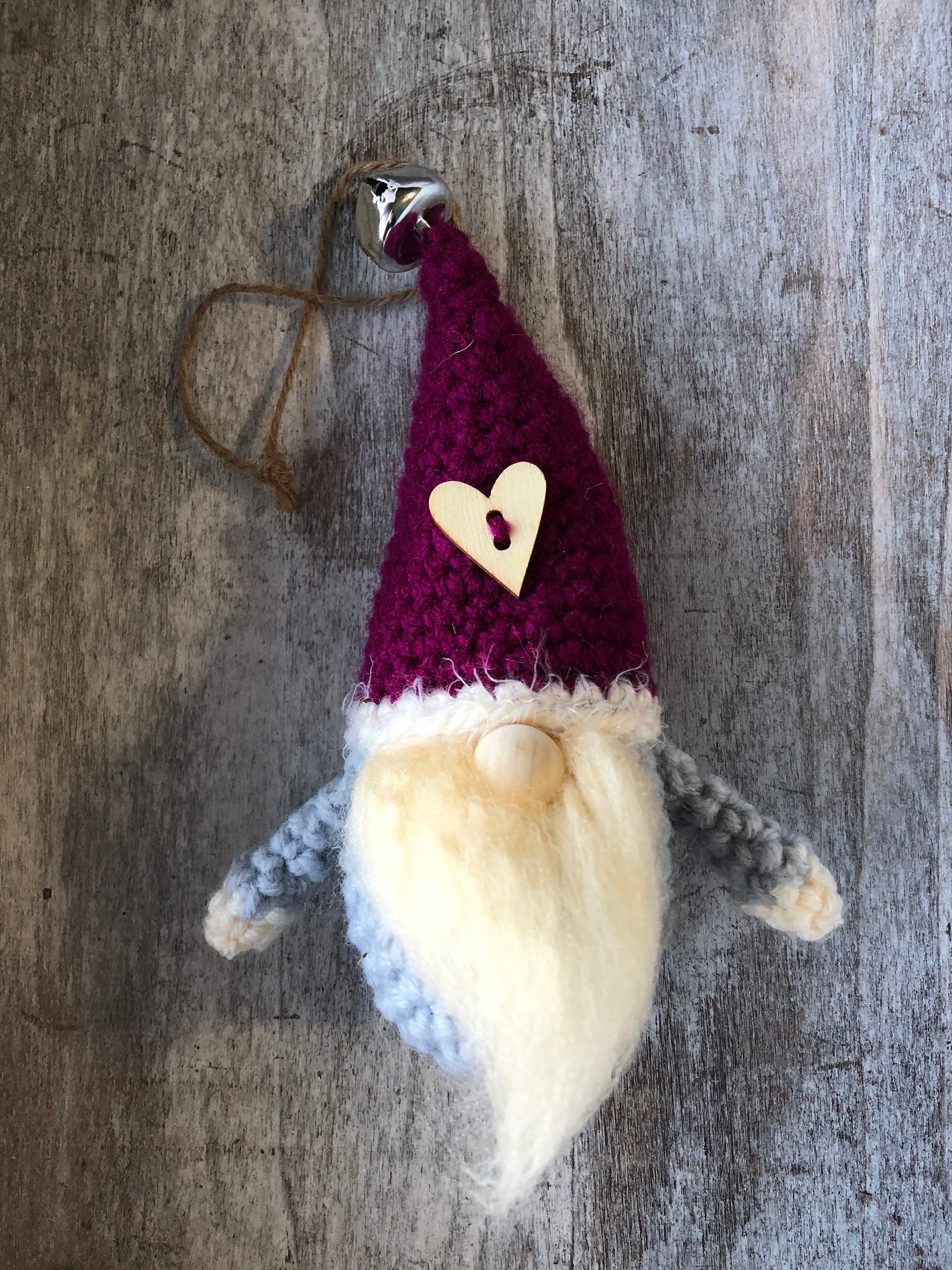Crochet Swedish Gnome, Swedish Gnome Tomte, Winter Gnome, Scandinavian ...