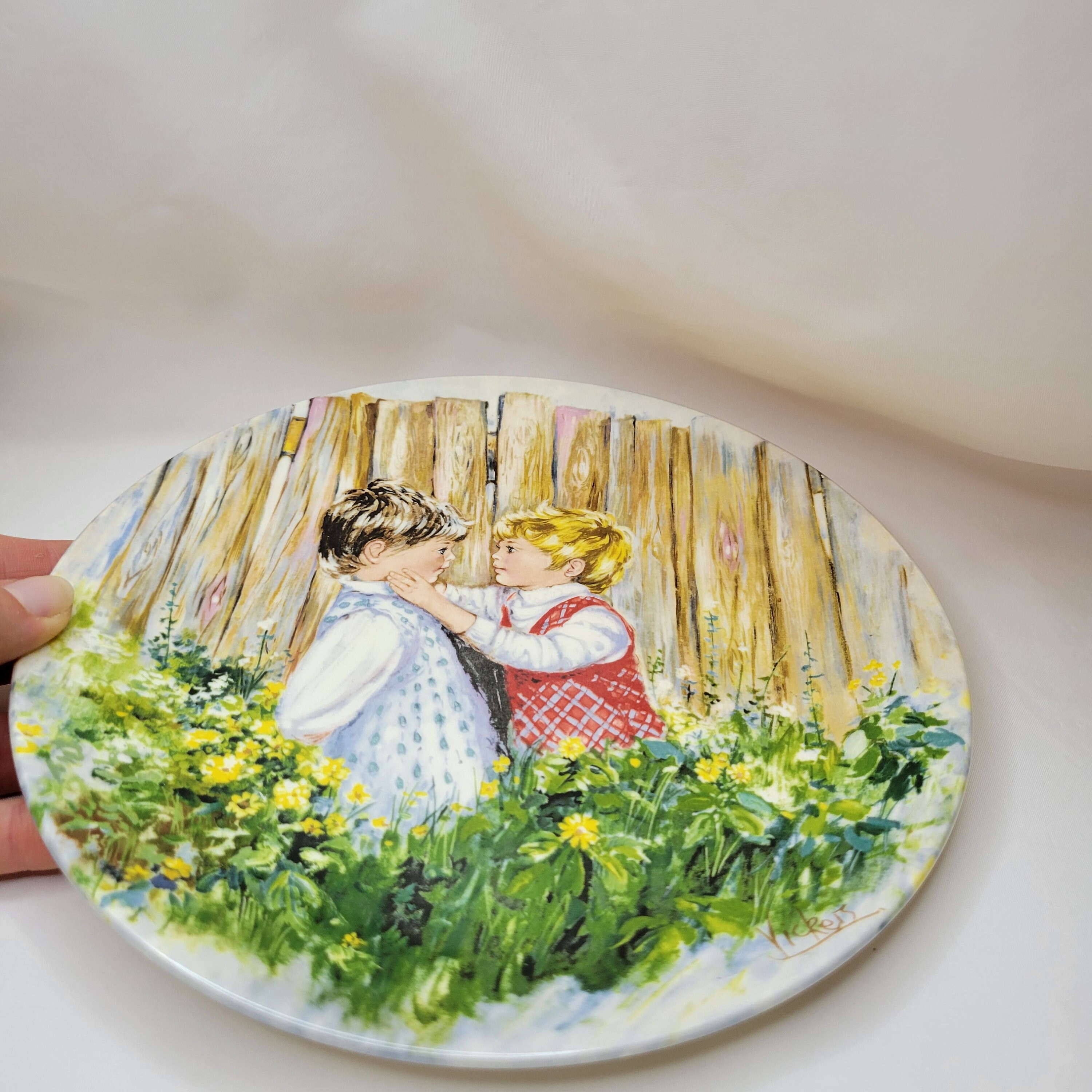 Wedgwood Plate Be My Friend Plate Mary Vickers Plate - Etsy