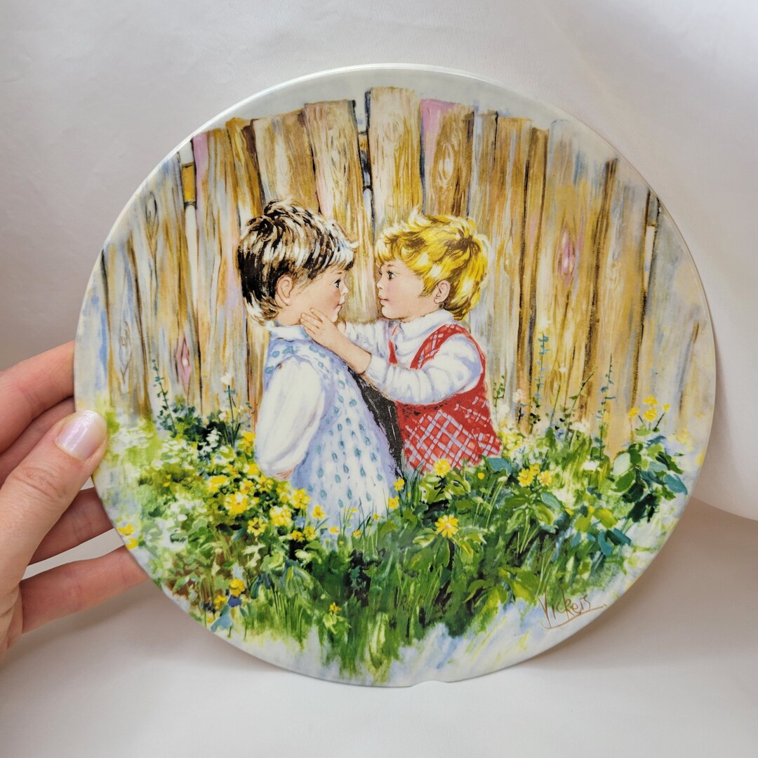 Wedgwood Plate Be My Friend Plate Mary Vickers Plate - Etsy