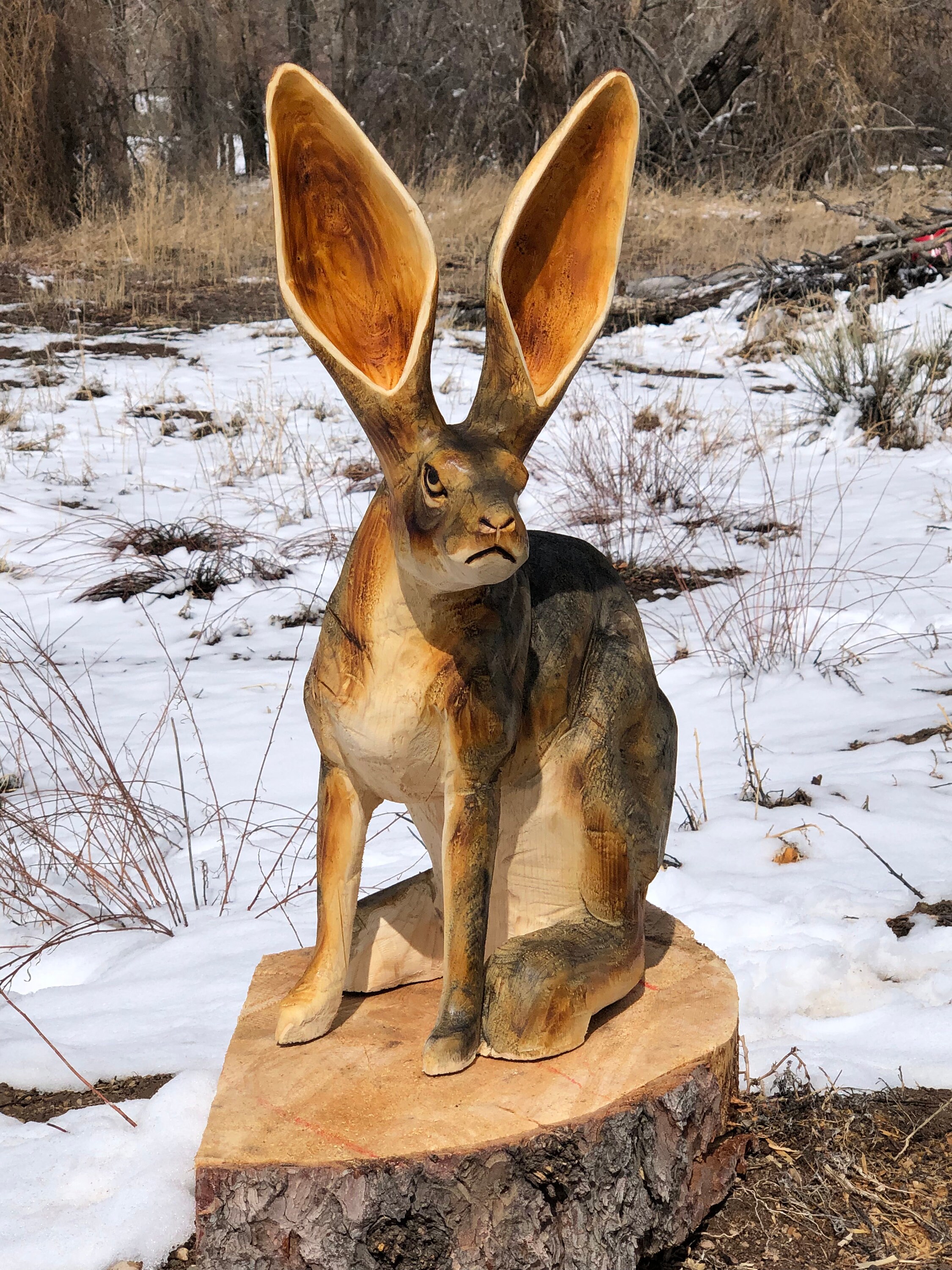 Jack Rabbit Accent Sculpture - Etsy