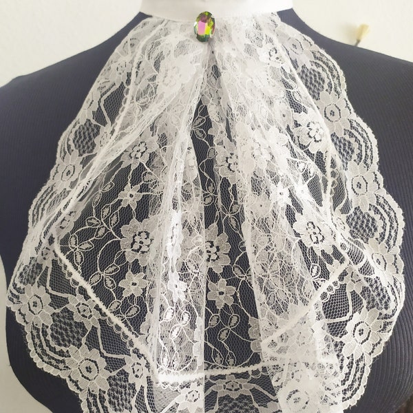 Lace Jabot - Etsy